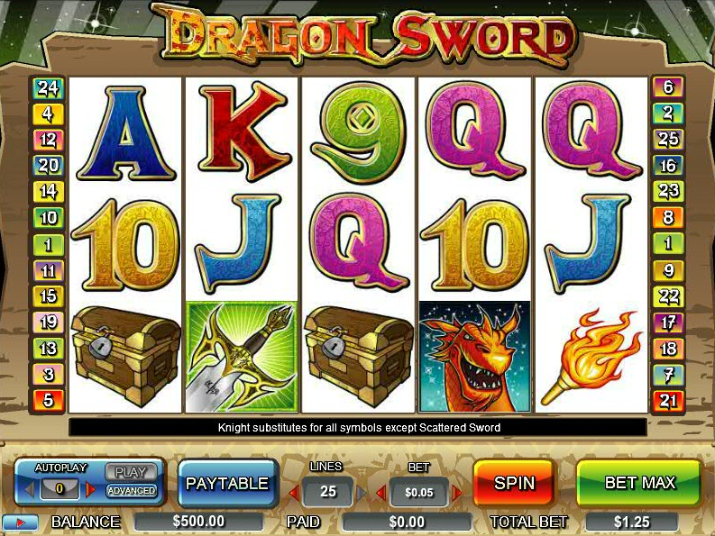 Play Dragon Sword Slot & Win Real Money - PlayCashGames.co.uk