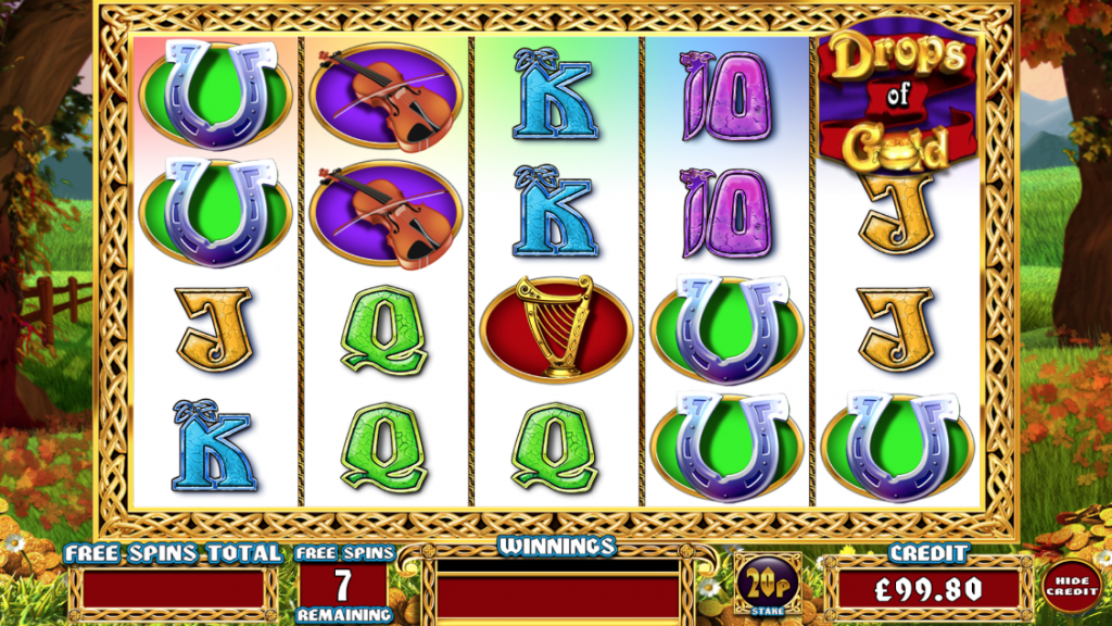 Play Rainbow Riches Drops Of Gold Slot For Real Money - PlayCashGames.co.uk