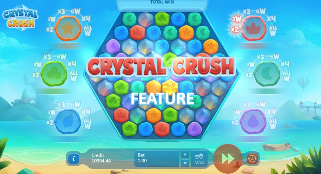 Play Crystal Crush Slot & Win Real Money - PlayCashGames.co.uk